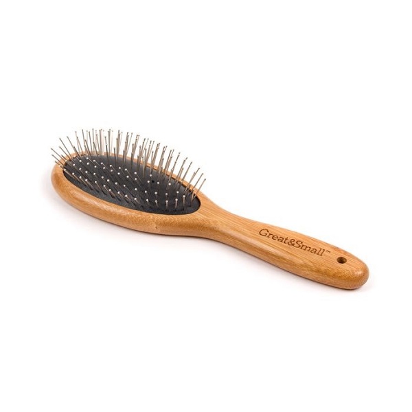 Great&Small Bamboo Pin Brush - Snooty Catz